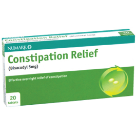 Numark Constipation Relief Tablets 20