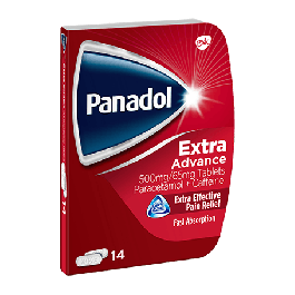 Panadol Extra Advance Tablets Compack 14
