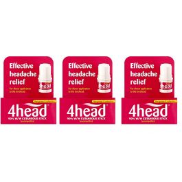 4HEAD Treatment Stick 3.6g - Triple Pack