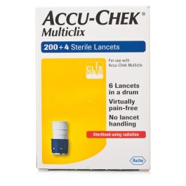 Accu-Chek Multiclix Lancets 200+4