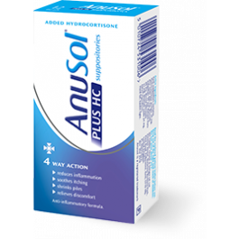 Anusol Plus Hc Suppositories 12
