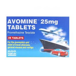 Avomine 25mg Tablets 28