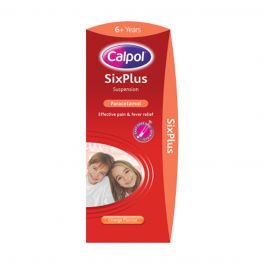 Calpol Six Plus Orange Suspension 200ml