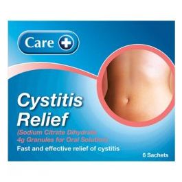Cystitis Relief Sachets 6 Care