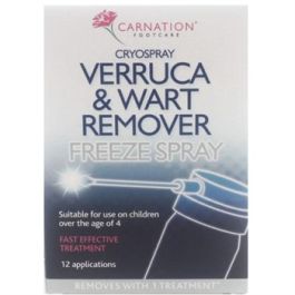 Carnation Verruca & Wart Remover Freeze Spray 50ml