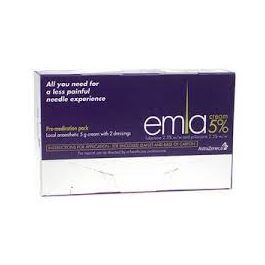 Emla Numbing Cream 5% With Two Dressings