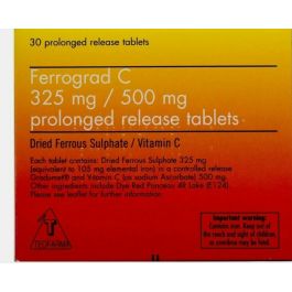 Ferrograd C Tablets 30