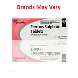 Ferrous Sulphate 200mg Tablets 28