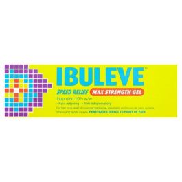 Ibuleve Speed Relief Max Strength Ibuprofen Gel 40g