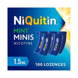 Niquitin Minis Lozenges, Mint 1.5mg 100
