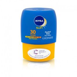 NIVEA SUN Suncream Pocket Size Lotion SPF 30, Protect & Moisture, 50ml