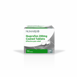 Numark Ibuprofen Tablets 200mg 96