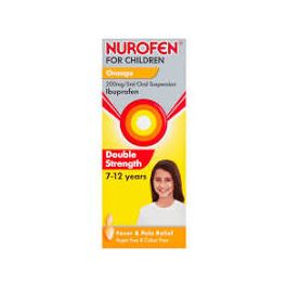 Nurofen For Children 7-12 Orange Syrup 100ml