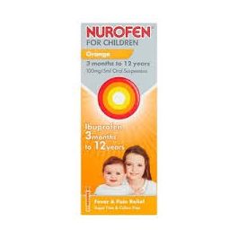 Nurofen For Children Orange Syrup 100ml