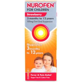 Nurofen For Children Strawberry Syrup 200ml