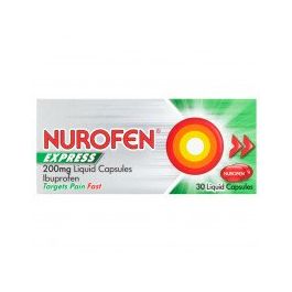 Nurofen Express Liquid Capsules 200mg 30