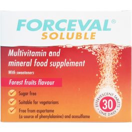 Forceval Soluble Adult Effervescent Tablets Pack of 30