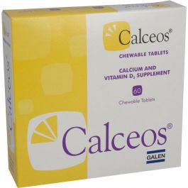 Calceos Calcium And Vitamin D Tablets 60 Calcium And Vitamin D Tablets
