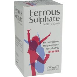 Ferrous Sulphate Tablets 200mg 60