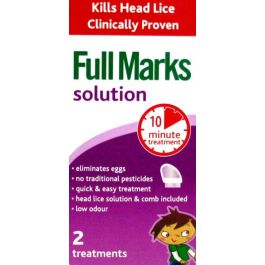 Full Marks Solution With Comb 100ml