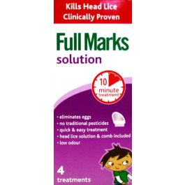 Full Marks Solution With Comb 200ml