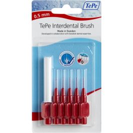 Tepe Interdental Brushes Red 0.5mm 6 Red