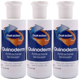 Quinoderm Facewash 3 x 150ml