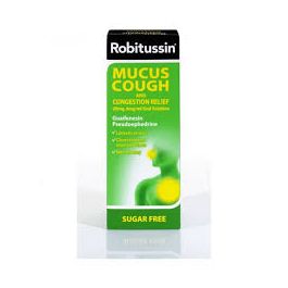 Robitussin Mucus Cough & Congestion Relief 100ml