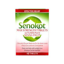 Senokot Max Strength Tablets 48