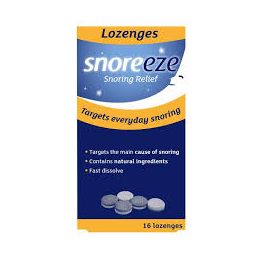 Snoreeze Dual Action Lozenges 16