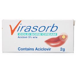 Virasorb Cold Sore Cream 2g