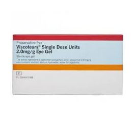 Viscotears 0.2% Single Dose Units Gel For Dry Eye Treatment x30