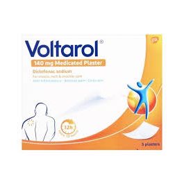 Voltarol Medicated Plaster 140mg 5