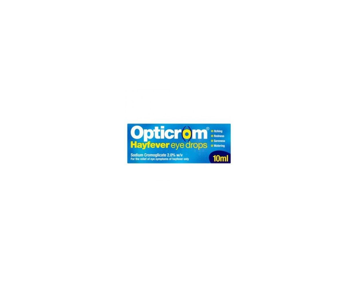 Opticrom Hayfever Eye Drops 10ml